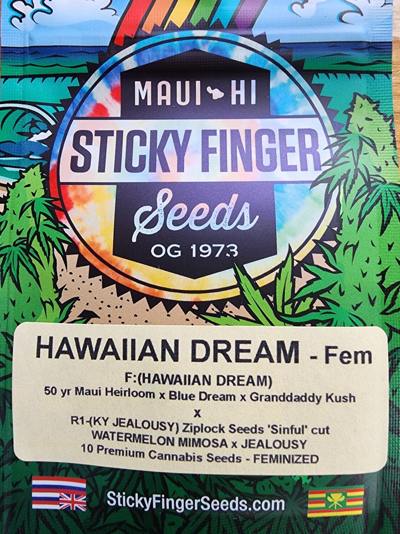 Hawaiian Dream (Feminized) - Deep Green Genetics